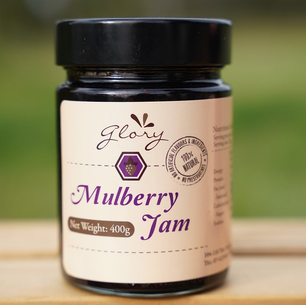 MULBERRY JAM – Eden Farmers Organics